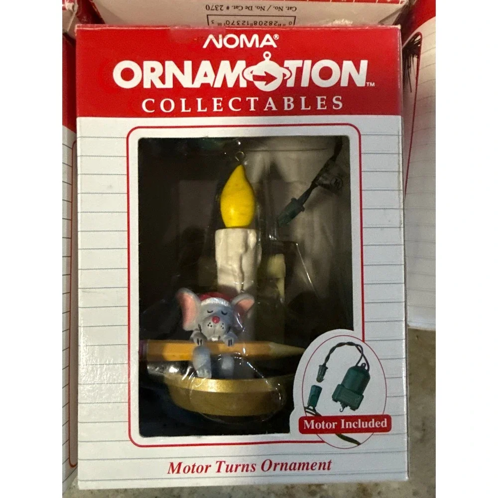 Noma | Holiday | Lot Of 8 Noma Ornamotion Rotating Christmas Ornaments ...